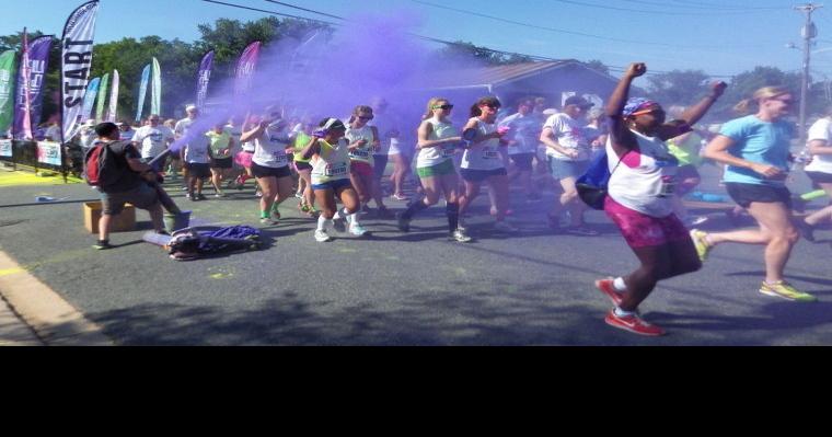 Elkton's Color Vibe Run brings fun downtown | Local News | cecildaily.com