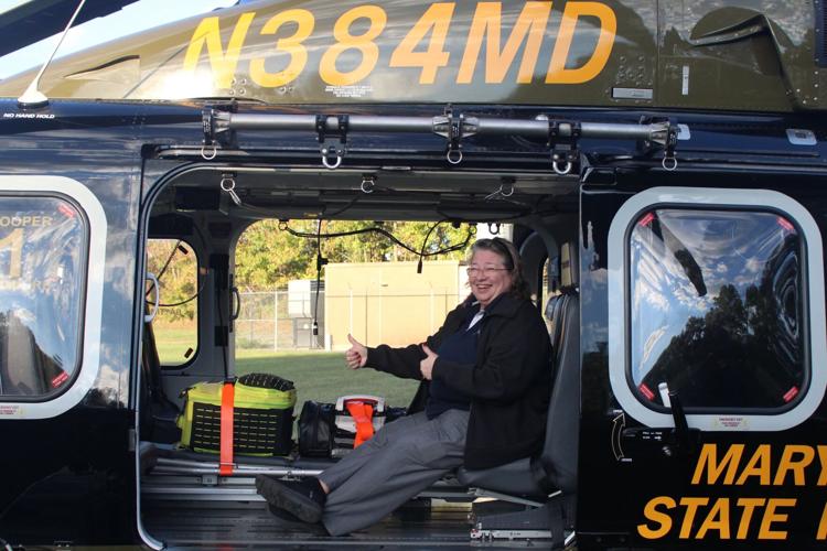 State police helicopter thrills crowd during Perryville National Night ...