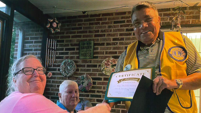 Perryville Lions Club receives awards from district governor | Cecil ...