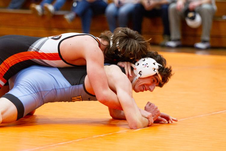 Rising Sun wrestling splits tri-match with C. Milton Wright and Stephen ...