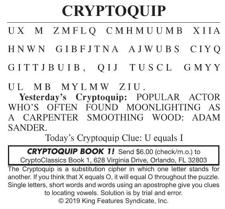 Cryptoquip | cecildaily.com
