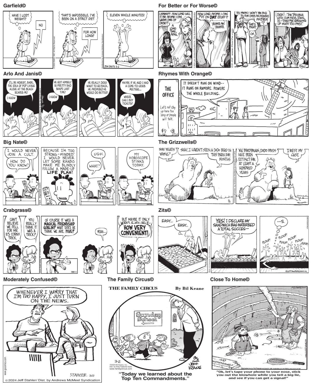 0302 comics | Comics | cecildaily.com