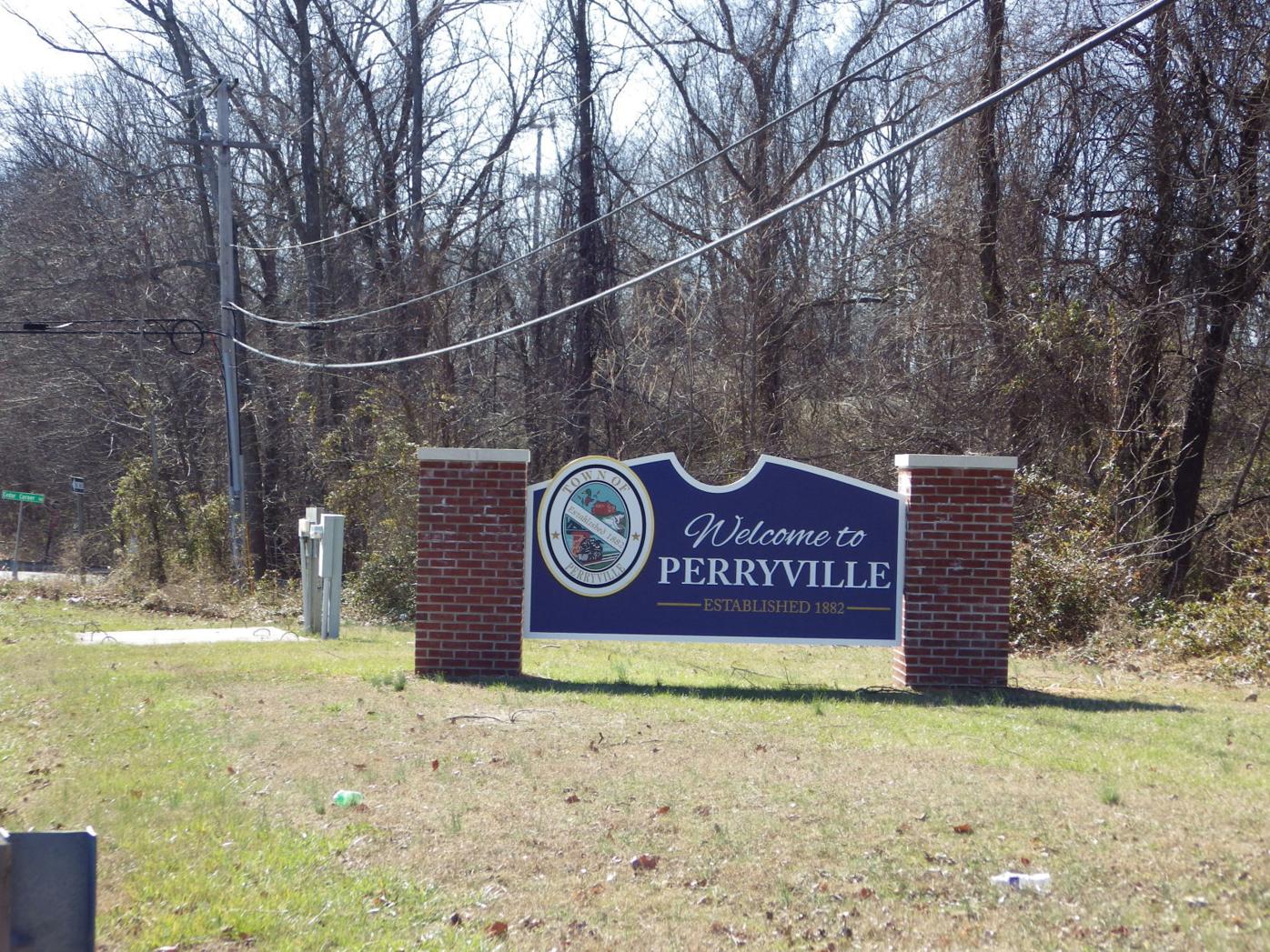 Perryville accidentally installs welcome sign on private property ...