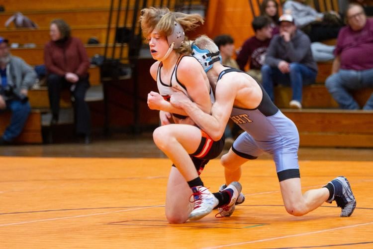 Rising Sun wrestling splits tri-match with C. Milton Wright and Stephen ...