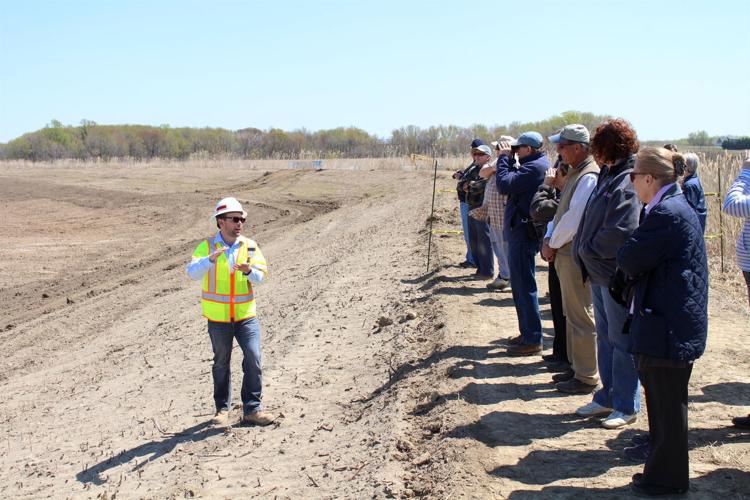 Pearce Creek dredge spoil site work progresses | Local News ...