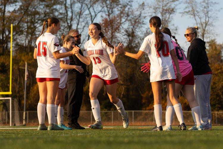 Perryville girls' soccer uses four second half scores to capture region ...