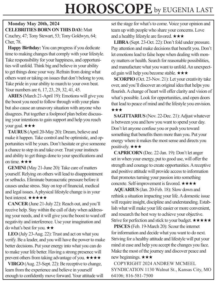 0520 horoscope | Horoscopes | cecildaily.com