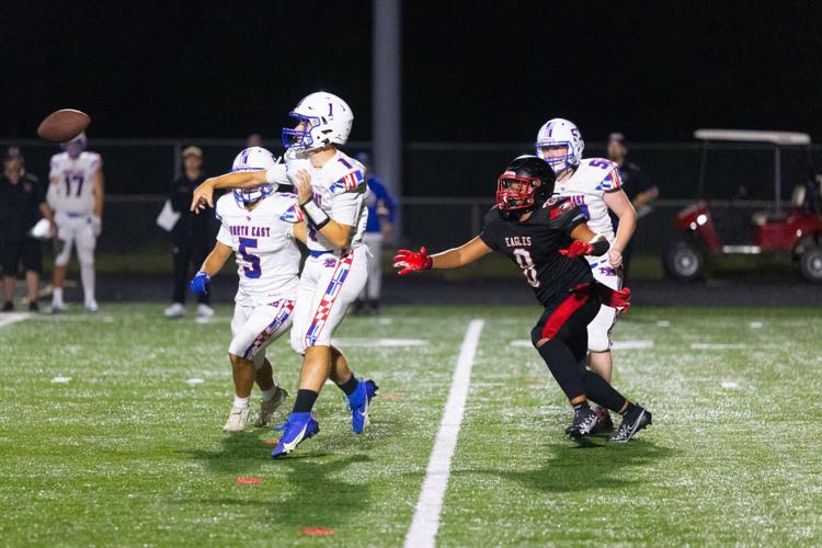 Fleming scores two special teams TD's; Eagles move to 3-0 with win over ...