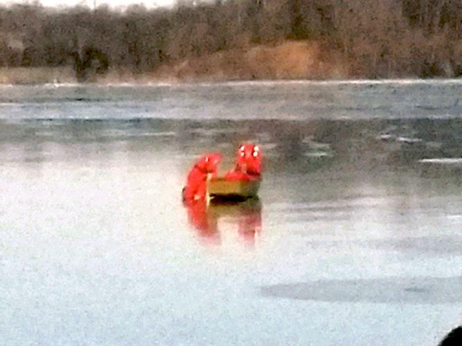 Cecilton fire company saves doe stranded on frozen creek | Local News ...