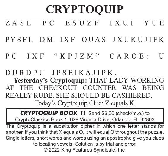 0930 crypto | Cryptoquip | cecildaily.com