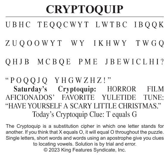 1225 crypto | Cryptoquip | cecildaily.com
