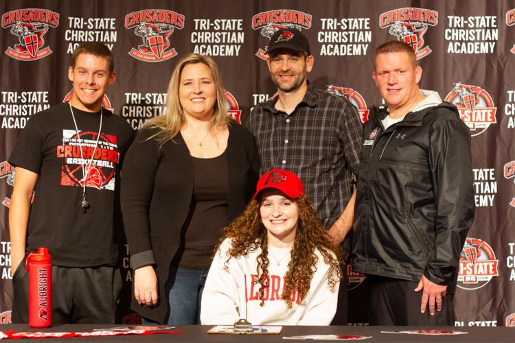 Tri-State Christian's Harris signs with DIII Albright | Sports ...