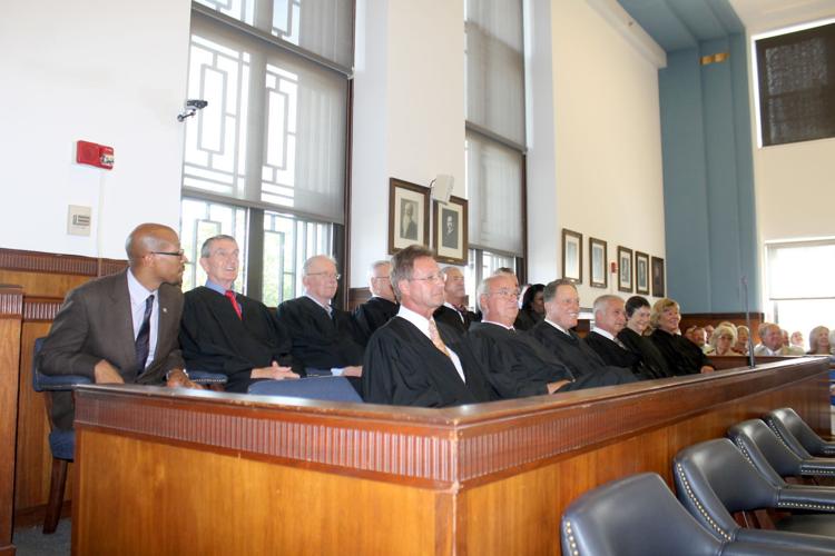 Campbell thankful to many during judge oath ceremony | Spotlight ...