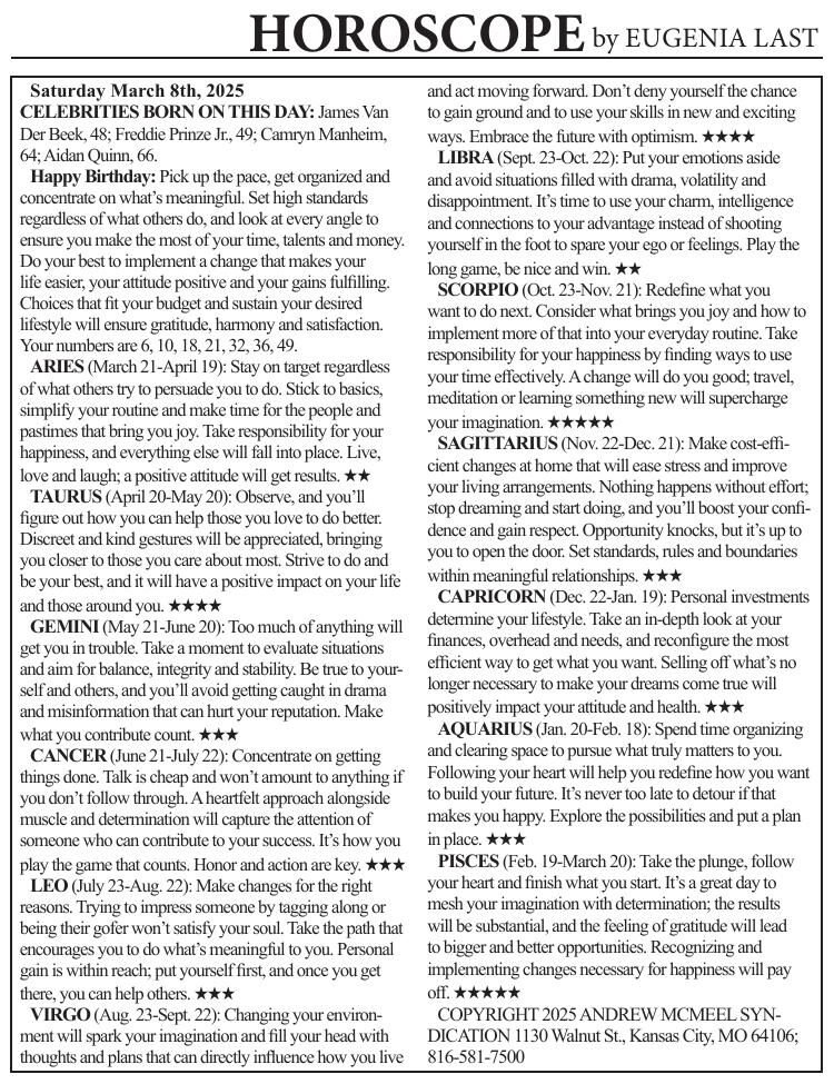 0308 horoscope | Horoscopes | cecildaily.com