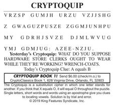 Cryptoquip | cecildaily.com