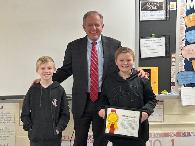 Fifth-grader recognized with Hero Award for saving classmate's life | Local News | cecildaily.com