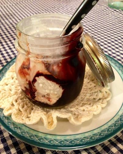 Cooking at Home | Serving up homemade hot fudge with canning jars ...