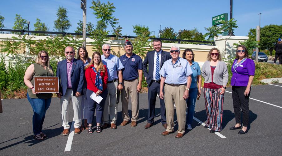 North East dedicates bridge in honor of Cecil County veterans | News ...