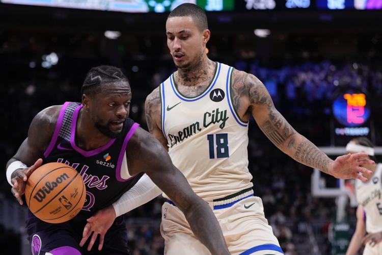 Timberwolves roll to 139-106 victory over Bucks without Edwards or ...