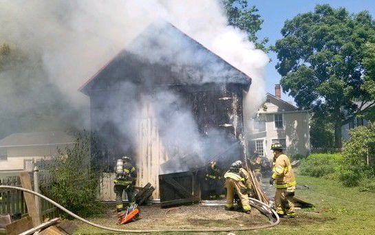 Fire damages historic building in Bel Air | Local News | cecildaily.com