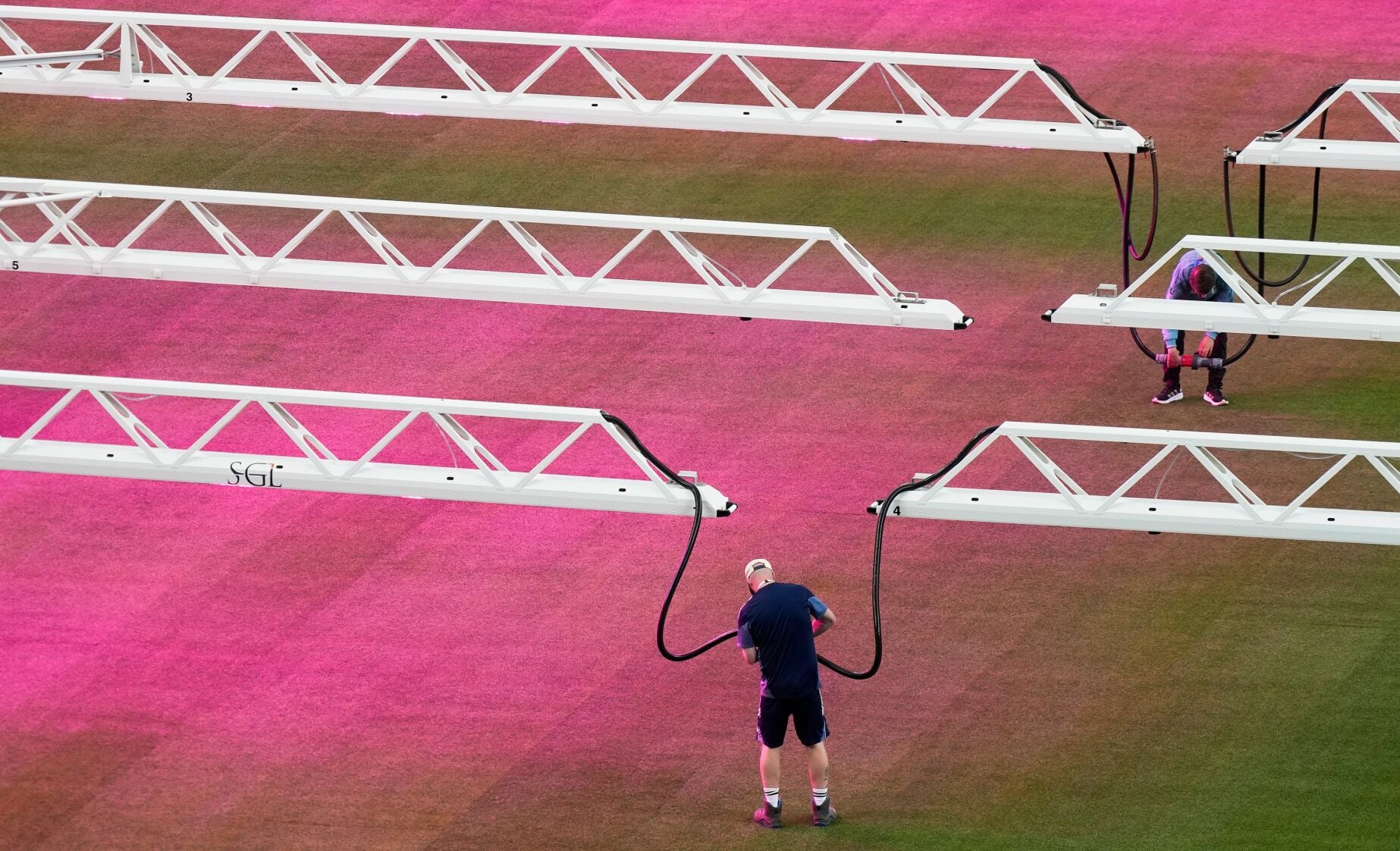 WCup Houston Stadium Preparation Soccer | World Cup | cecildaily.com