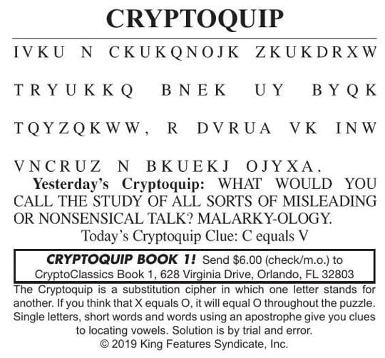Cryptoquip | cecildaily.com