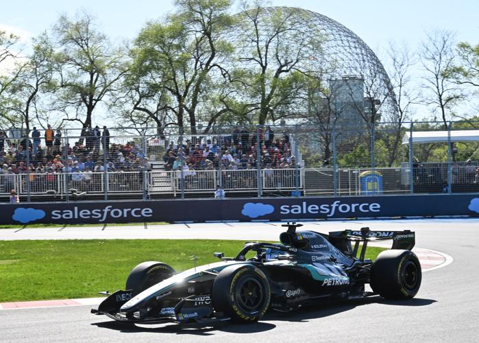 Mercedes’ George Russell takes pole for F1 sprint race at Canadian ...