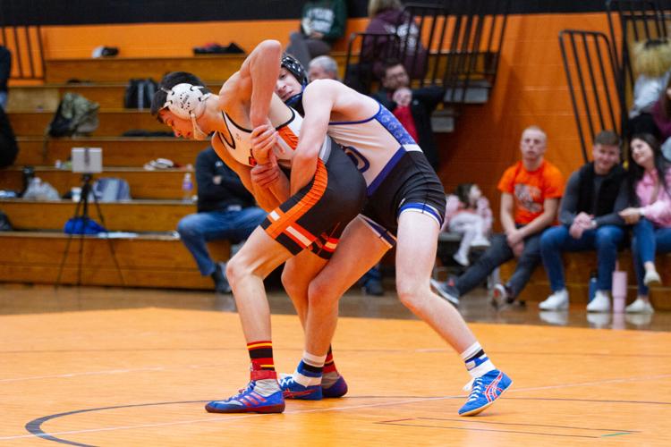 Rising Sun wrestling splits tri-match with C. Milton Wright and Stephen ...