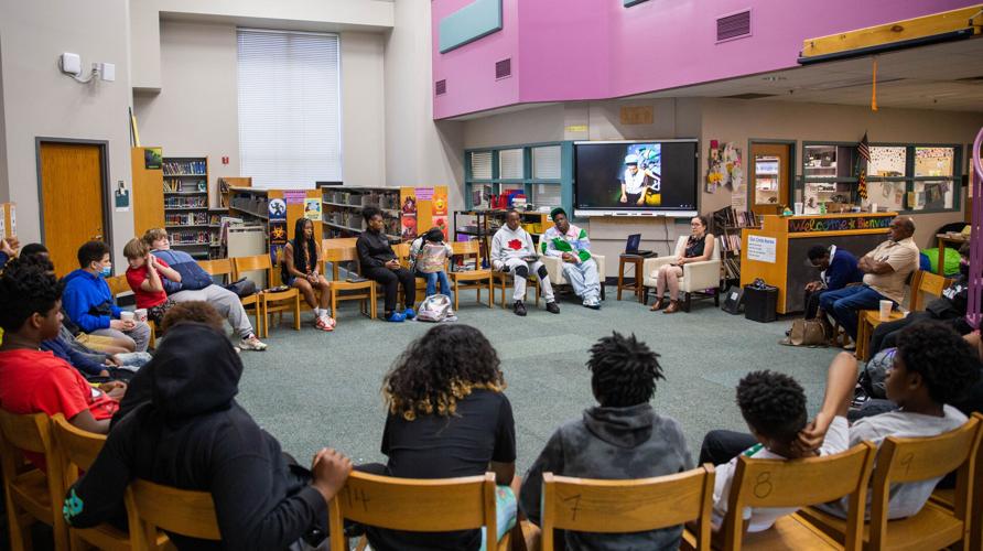 CCPS alumnus shares advice and encouragement with Elkton Middle School ...