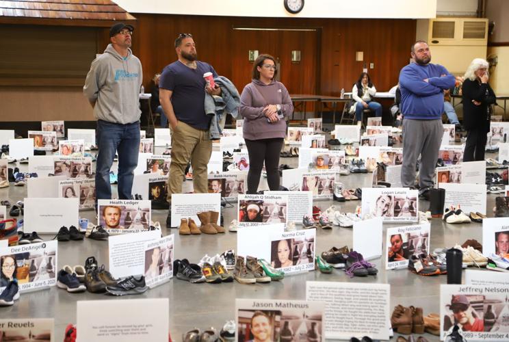 With rows of empty shoes, Newark nonprofit illustrates the toll of ...
