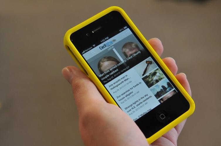 Cecil Whig introduces free news app | Local News | cecildaily.com
