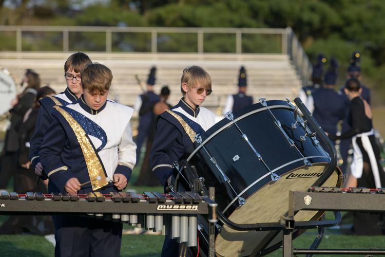 PHOTO GALLERY: Local marching bands take to the field in competition at ...