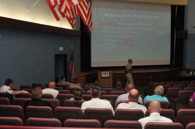 Dozens attend shooter response training at Perry Point | Local News ...
