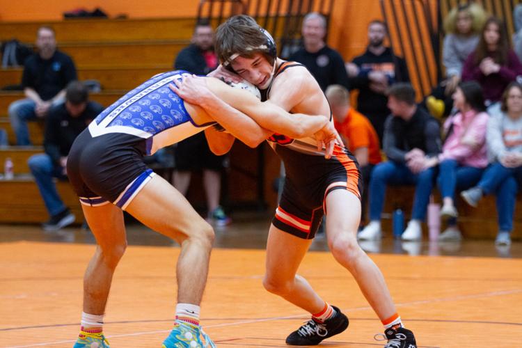 Rising Sun wrestling splits tri-match with C. Milton Wright and Stephen ...