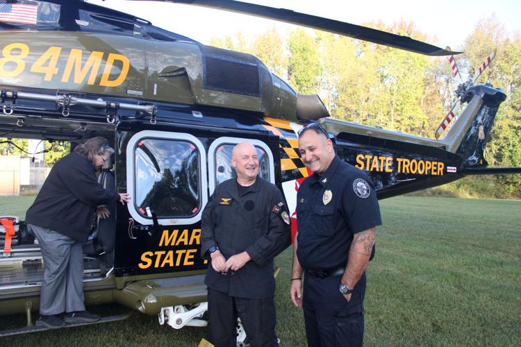 State police helicopter thrills crowd during Perryville National Night ...