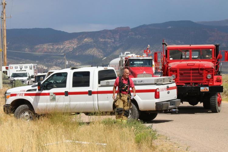 Fire near Parowan destroys barn, burns 2 acres of sagebrush | Flood And ...