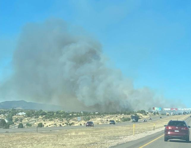 UPDATED: Human-caused wildfire flares up near Enoch church | Flood And ...