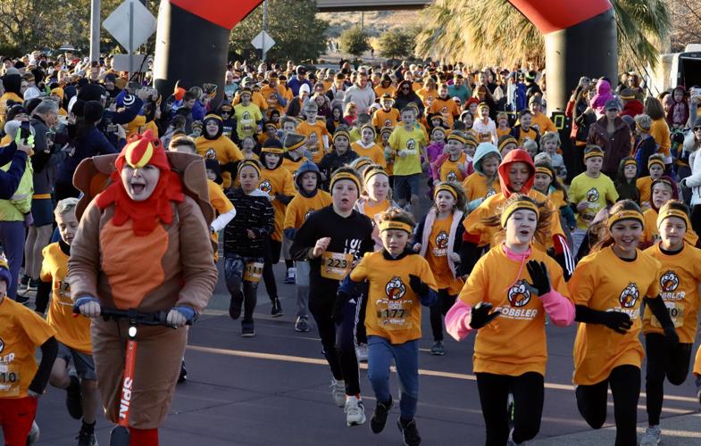 A St. George tradition, The Gobbler run invites families to burn ...