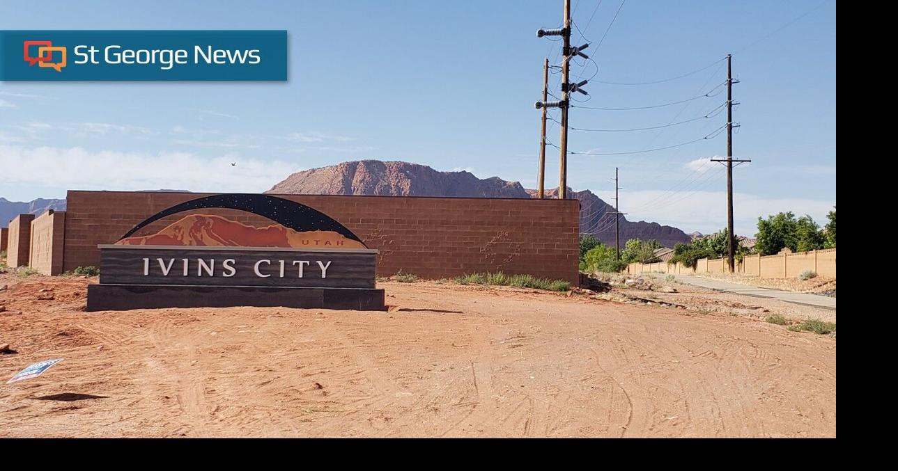Ivins City puts on a show with new welcome signs | Local News ...
