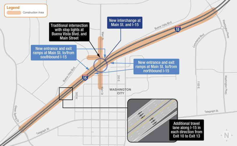 Exit 11 update: Main Street in Washington City to close for at least 9 ...