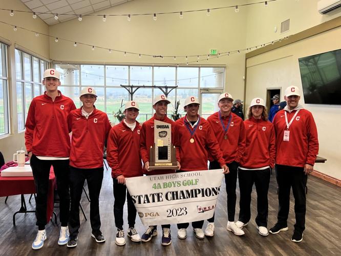 4A boys golf: Crimson Cliffs captures state championship | Local News ...