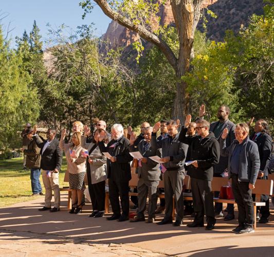 First naturalization ceremony held at Zion National Park: 33 new ...