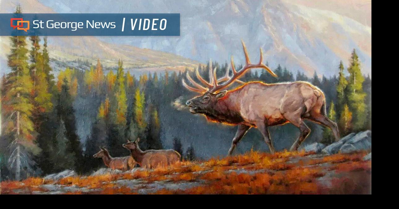 ‘It’s what I love’: Southern Utah award-winning artist paints wildlife ...