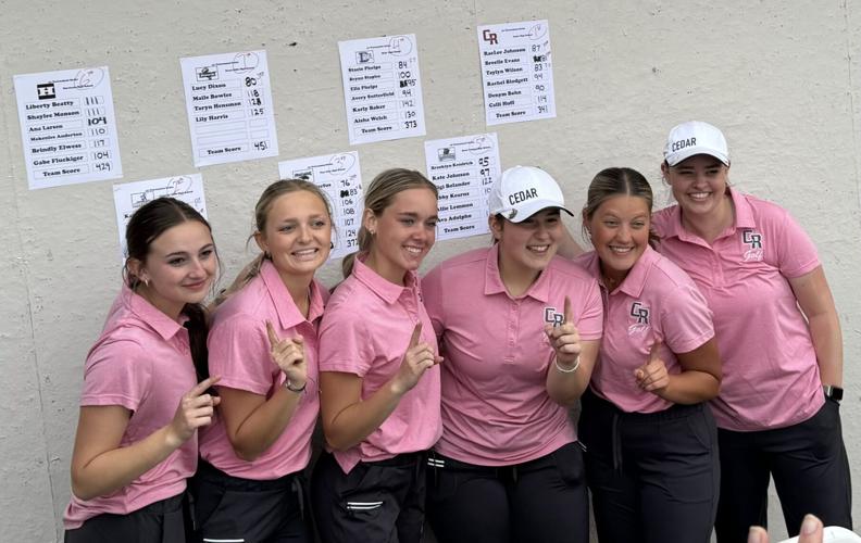 Region 9 girls golf: Cedar comes out on top at Sky Mountain | Cedar ...