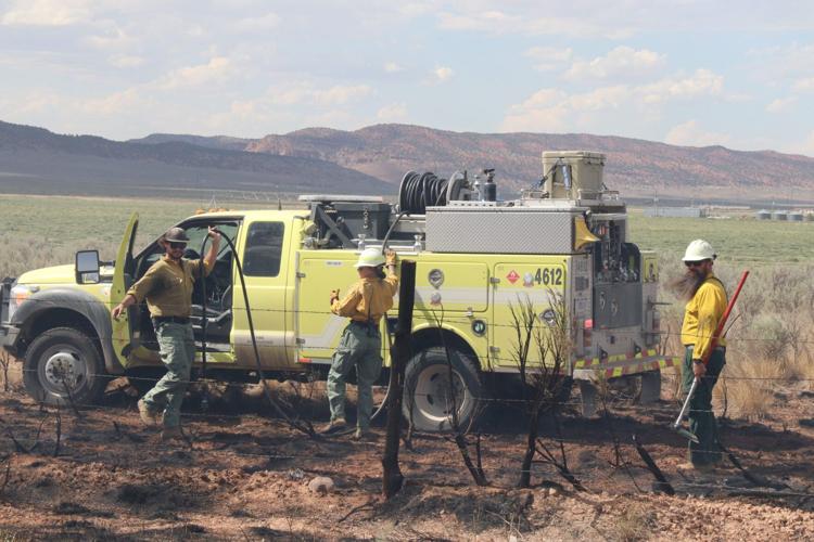 Fire near Parowan destroys barn, burns 2 acres of sagebrush | Flood And ...