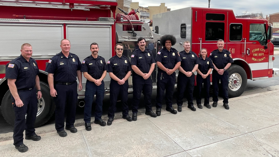 Cedar City Fire Department welcomes 6 new recruits | Government ...