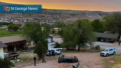 Suspect dies in rollover in Toquerville following pursuit in allegedly ...