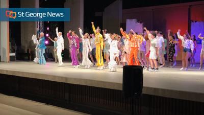 Performers of Dixie State’s ‘Mamma Mia!’ dance, jive at O.C. Tanner ...