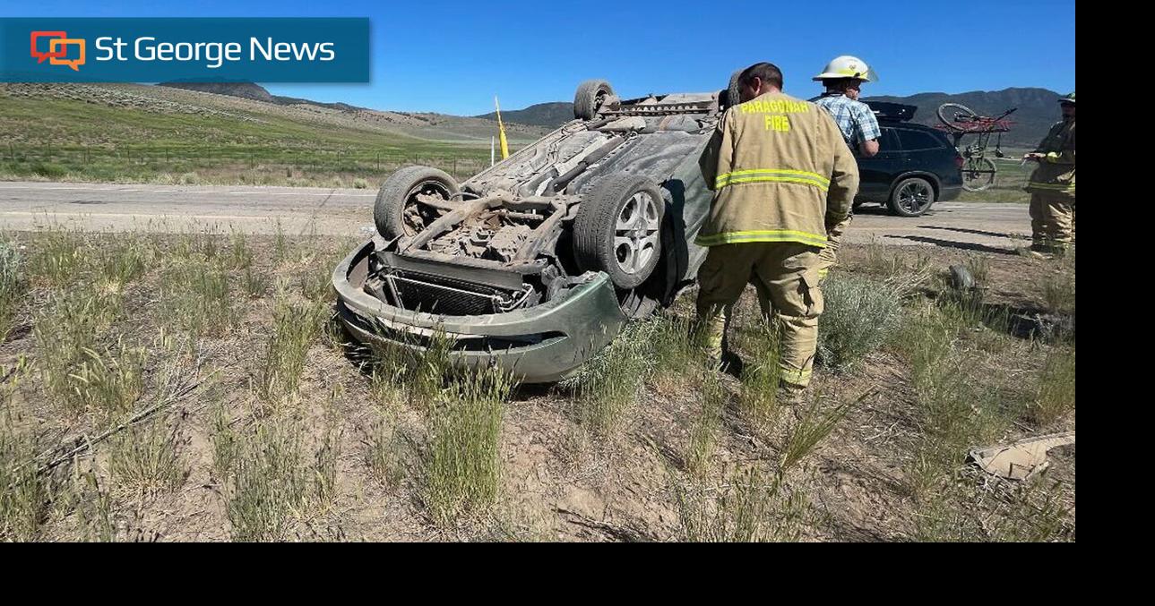2 escape serious harm after rollover crash in Iron County | Local News ...