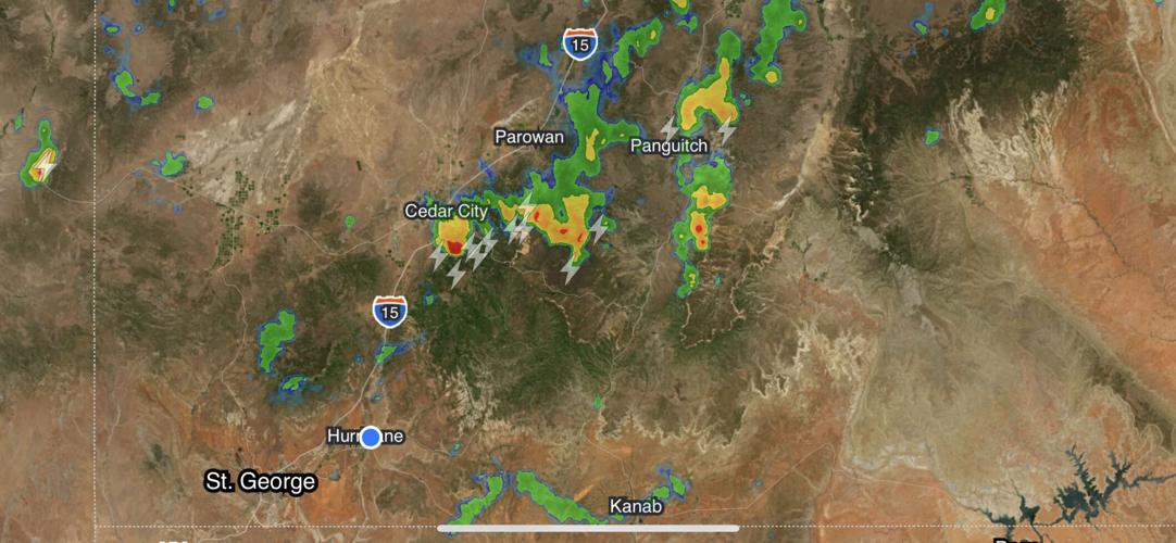 Weather alert: Thunderstorms hit Cedar City, other parts of Southern ...